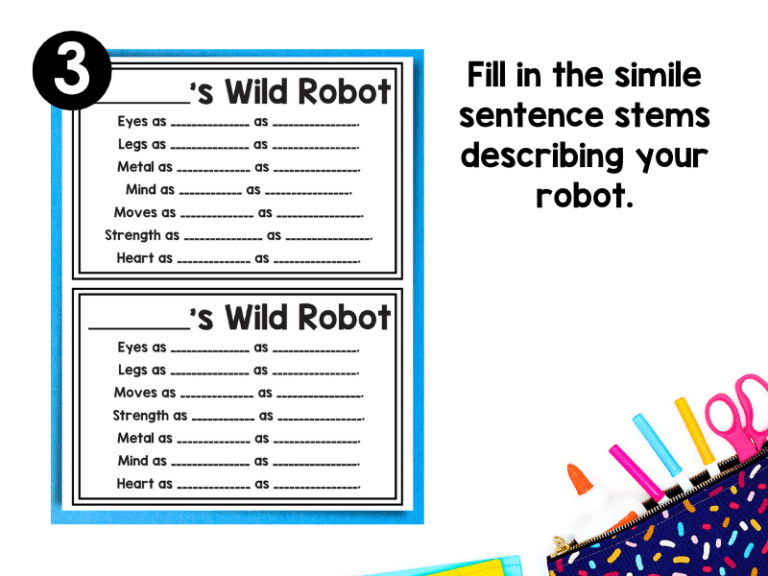 Create A Fun Wild Robot Craft Activity With Your Class