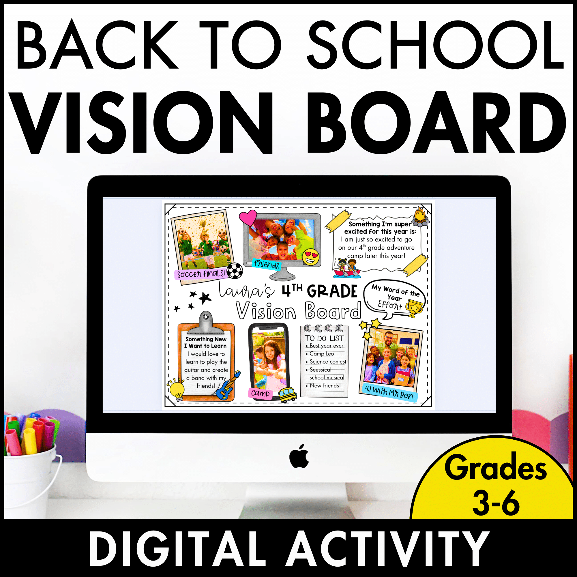 Fun And Easy Vision Board Ideas For Students