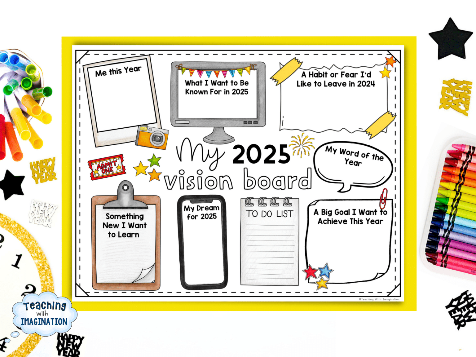 Fun And Easy Vision Board Ideas For Students
